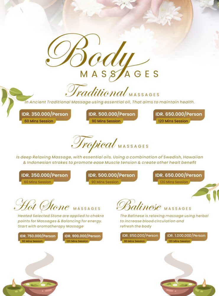 Bintan SPA and Massage | Ambar Tour Bintan